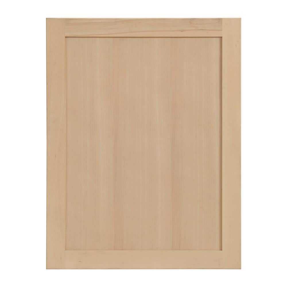 Hampton Bay 24 in. W x 30 in. H Base Decorative End Panel in Unfinished ...
