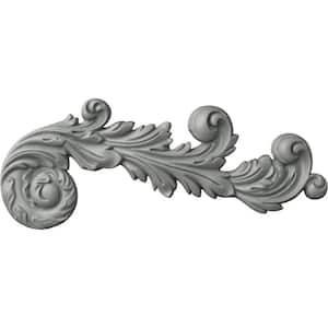 Ekena Millwork 17-1/8 in. x 3 in. x 7/8 in. Versailles Large Ribbon ...