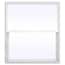 JELD-WEN 48 in. x 60 in. V-4500 Series White Single-Hung Vinyl Window ...