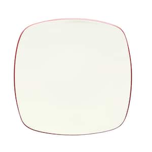 Noritake Colorwave Raspberry Red Stoneware Clematis Accent Plate 8-1/4 ...