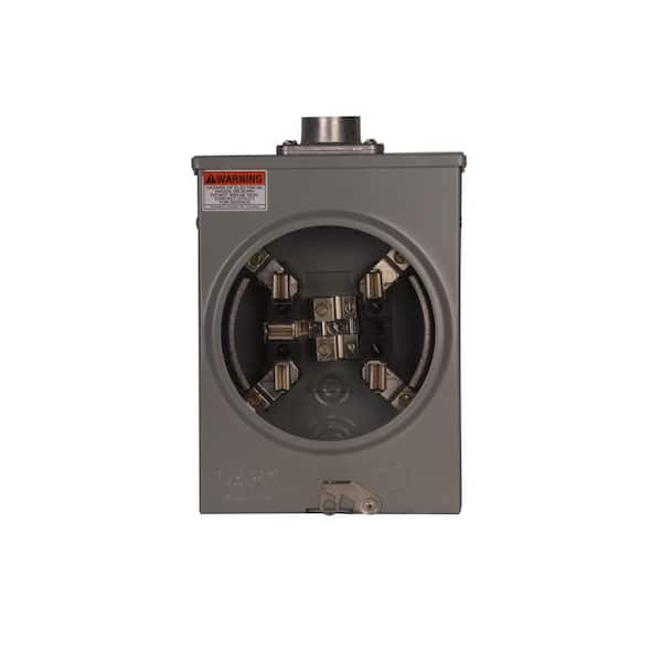 Eaton 125 Amp Residential Ringless Meter Socket UTRS101CEPSEG - The ...