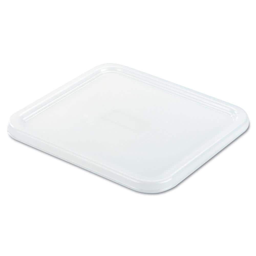 Rubbermaid Commercial Products SpaceSaver Square Container Lids, 8 4/5w ...