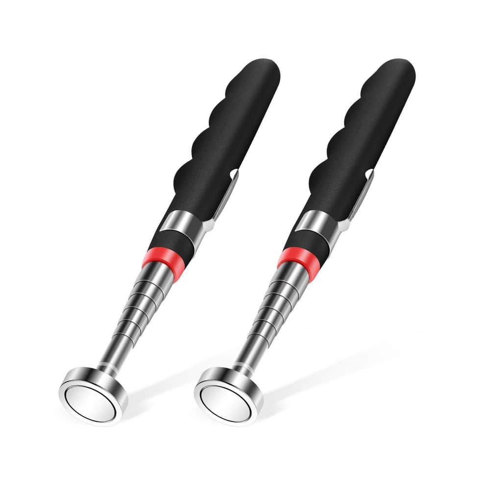 Justincity Telescoping 7 to 30 in. Magnetic Pickup Tool Strong 40 lb ...