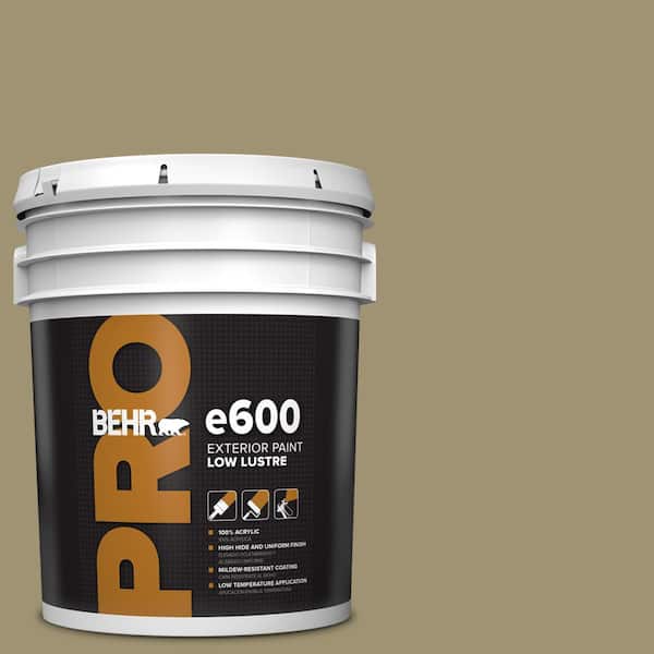 BEHR PRO 5 gal. #380F-6 River Bank Low Luster Exterior Paint PR62305 ...