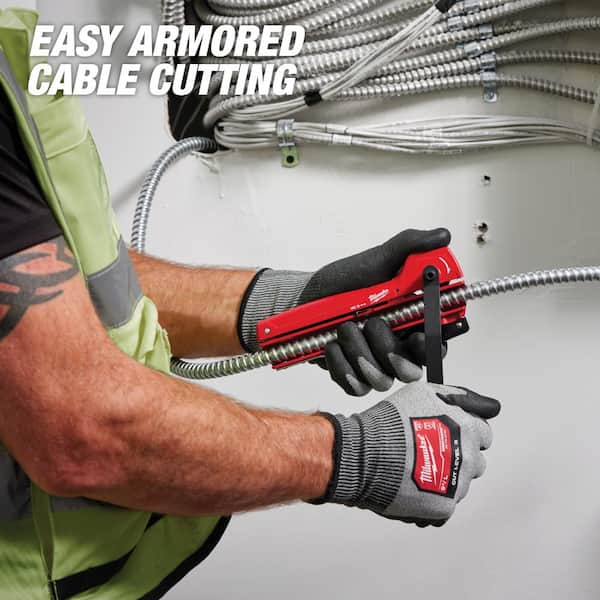 Milwaukee Armored Cable Cutter 48-22-6111 - The Home Depot