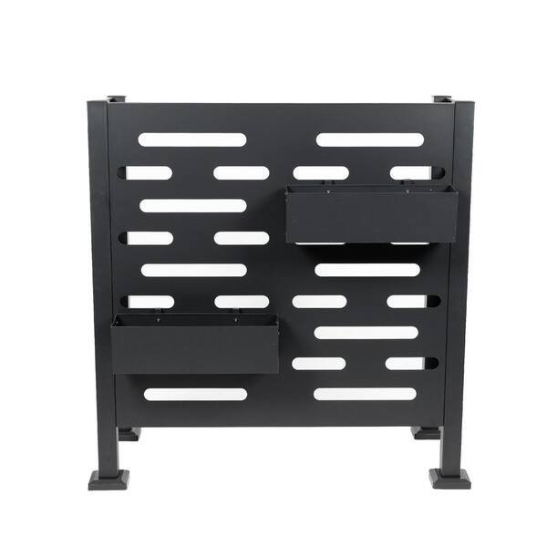 RTS Home Accents Premium Powder-Coated Galvanized Steel Air Conditioner ...