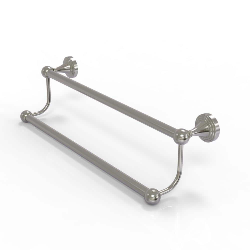 Allied Brass Sag Harbor Collection 24 in. Wall Mounted Double Towel Bar ...