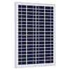 ACOPower 25-Watt 12-Volt Poly Solar Panel, Compatible with Portable ...
