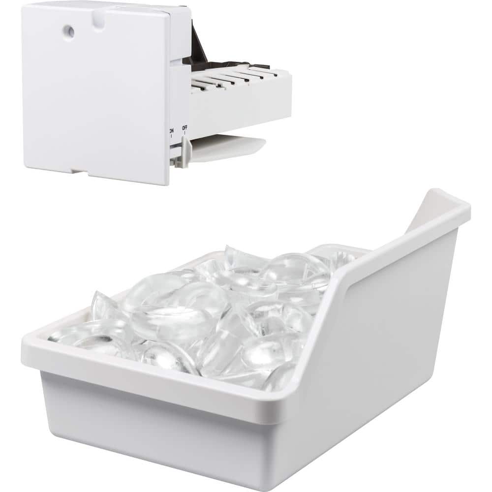 GE 4 Lbs. Ice Maker Kit for GE Top Mount Refrigerators with LED ...