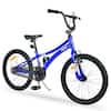 20 in. Blue Boys' Bike for Age 7 to 10 with Single Speed WP-9779L - The ...