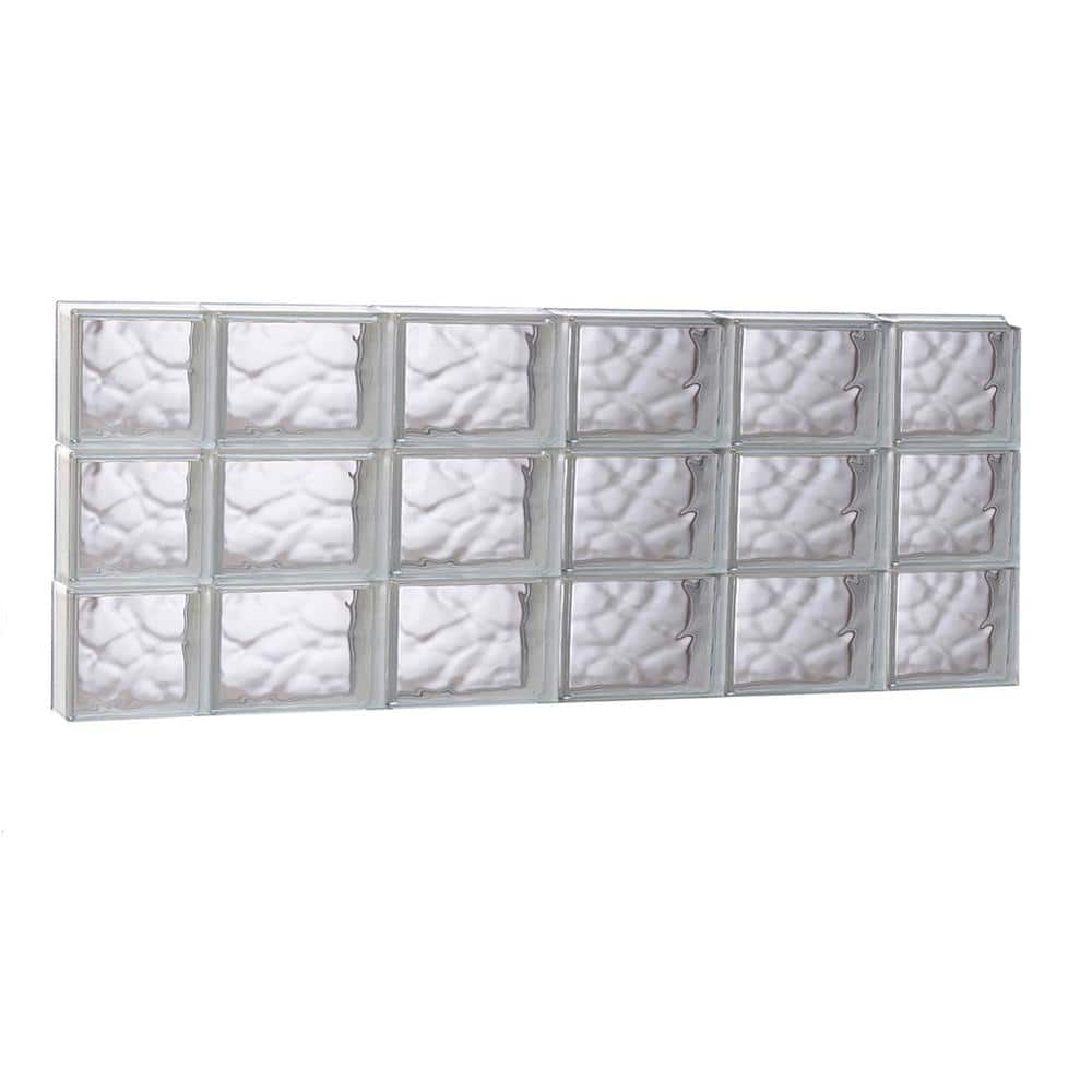 Clearly Secure 42.5 in. x 17.25 in. x 3.125 in. Frameless Non-Vented ...