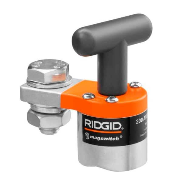 RIDGID Magswitch 200-Amp On/Off Switchable Magnetic Ground ClAmp ...
