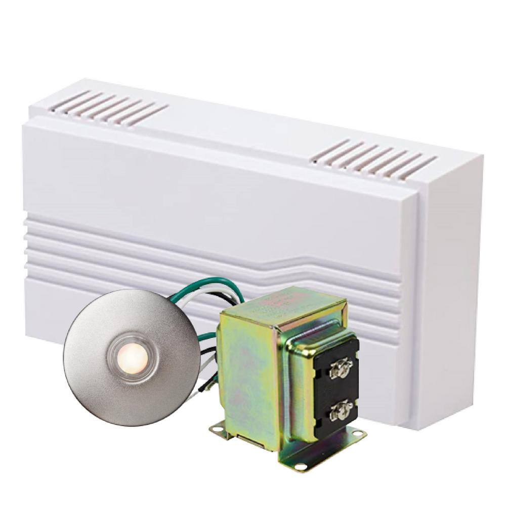 Newhouse Hardware Hardwired Chime Kit with 16-Volt/30VA Transformer and ...