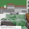 Buy Green Minecraft Block Strips Peel and Stick Wall Decals Online at ...