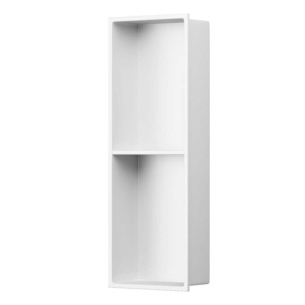 BWE 8 in. W x 24 in. H x 4 in. D Bathroom Shower Niche Standard Niche ...