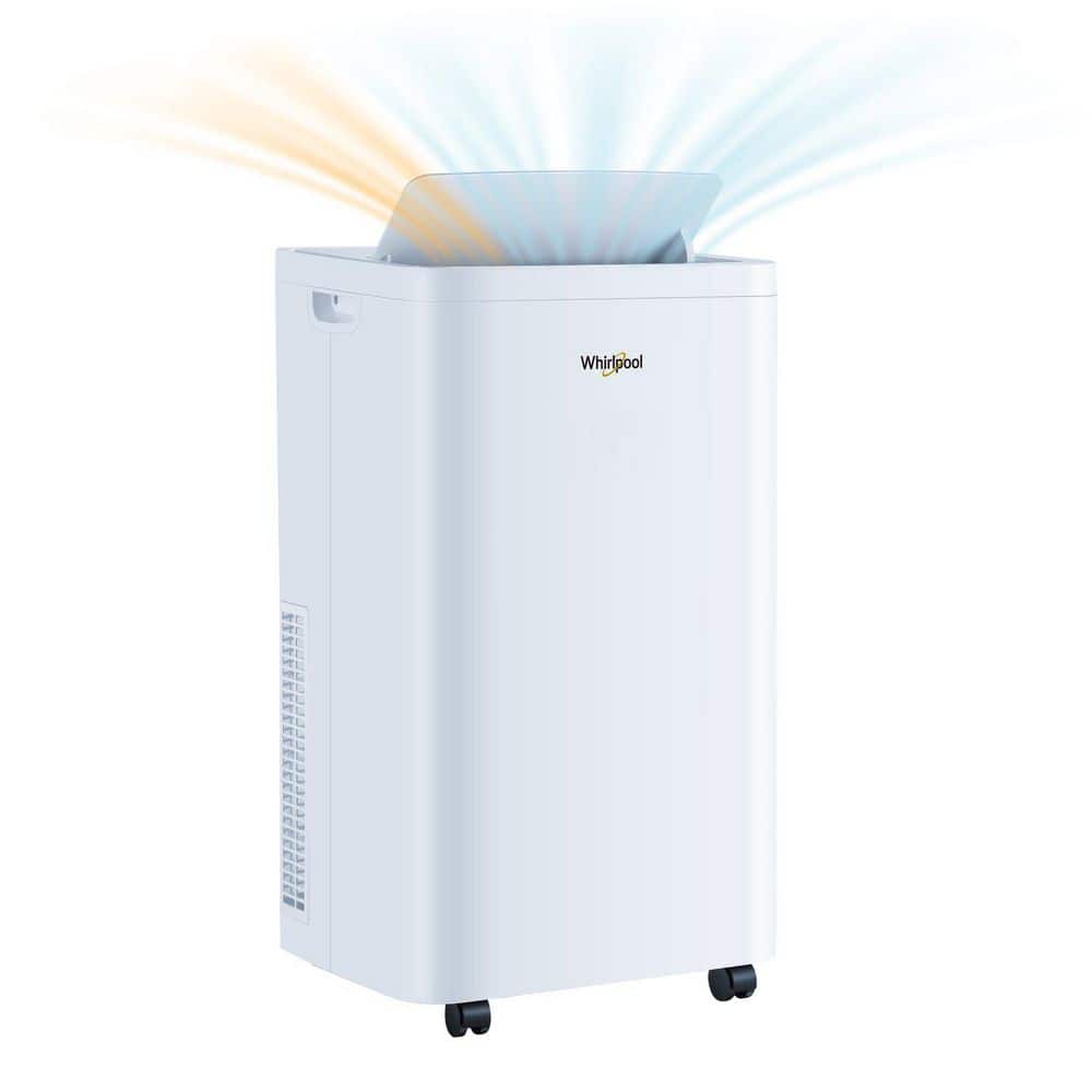 Whirlpool 10,000 BTU (DOE) Portable Air Conditioner Cools up to 700 sq ...