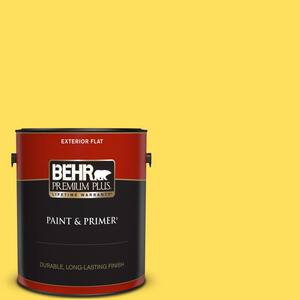 BEHR MARQUEE 1 gal. #380B-5 Neon Light Eggshell Enamel Interior Paint ...