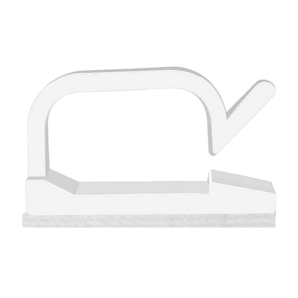 Vrbgify Adhesive Cord Clips Cable Management Staples for Desk Wall TV ...