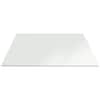Fab Glass and Mirror 24 in. x 36 in. Clear Rectangle Glass Table Top, 1 ...