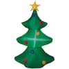 Home Accents Holiday 3.51 ft. Pre-lit Inflatable Christmas Tree ...