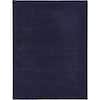 Unique Loom Studio Solid Shag Midnight Blue 9' 0 x 12' 0 Area Rug ...