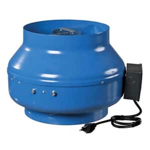 VENTS-US 290 CFM Power 5 in. Centrifugal In-Line Exhaust Fan with Two 5 ...