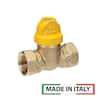Everbilt 1/2 in. FIP x 1/2 in. FIP Safety Handle Brass Gas Ball Valve ...