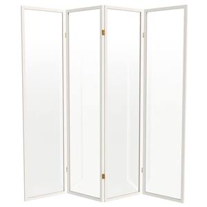 Reviews for Red Lantern 4 ft. Short Clear Plastic Partition Natural 4 ...