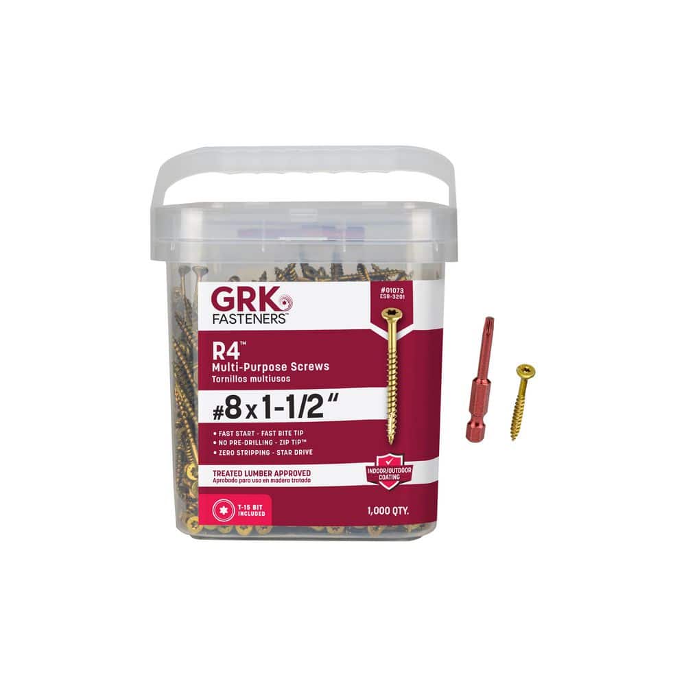 Have a question about GRK Fasteners #8 x 1-1/2 in. Star Drive Bugle ...