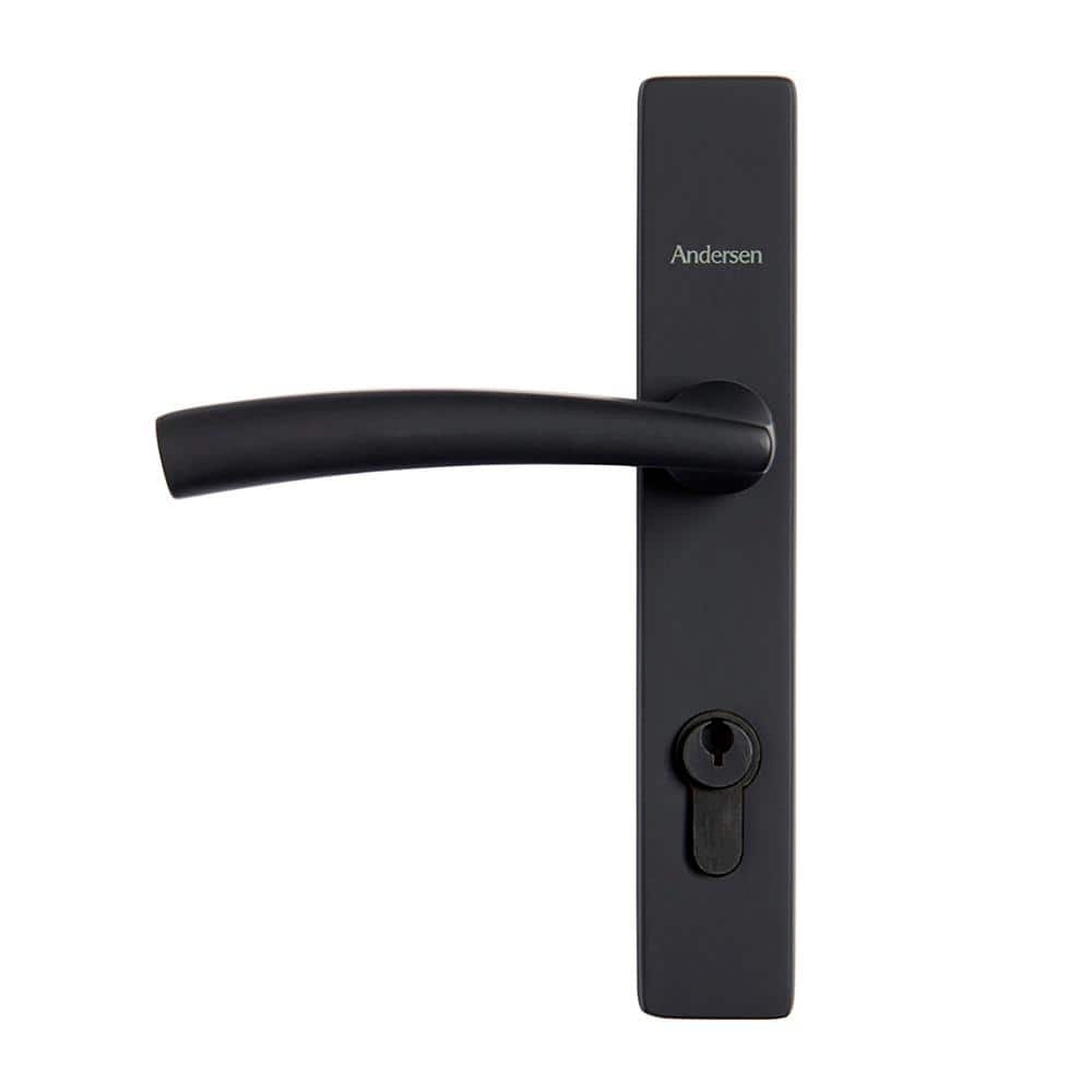 Andersen 3000 and 4000 Series Matte Black Modern Storm Door Handle Set ...