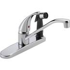 Peerless Core Single-Handle Standard Kitchen Faucet with Side Sprayer ...