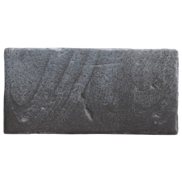 Ivy Hill Tile Tripoli Denim Blue 3.93 in. x 0.35 in. Matte Terracotta ...