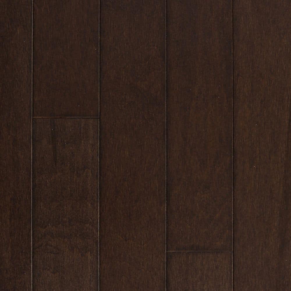 Blue Ridge Cocoa Bean Maple 3/8 in. T x 5 in. W Tongue and Grove Smooth ...