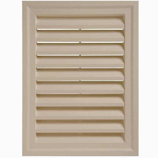 Ply Gem 18 in. x 24 in. Wicker Rectangular Gable Vent REGV18HA7H - The ...