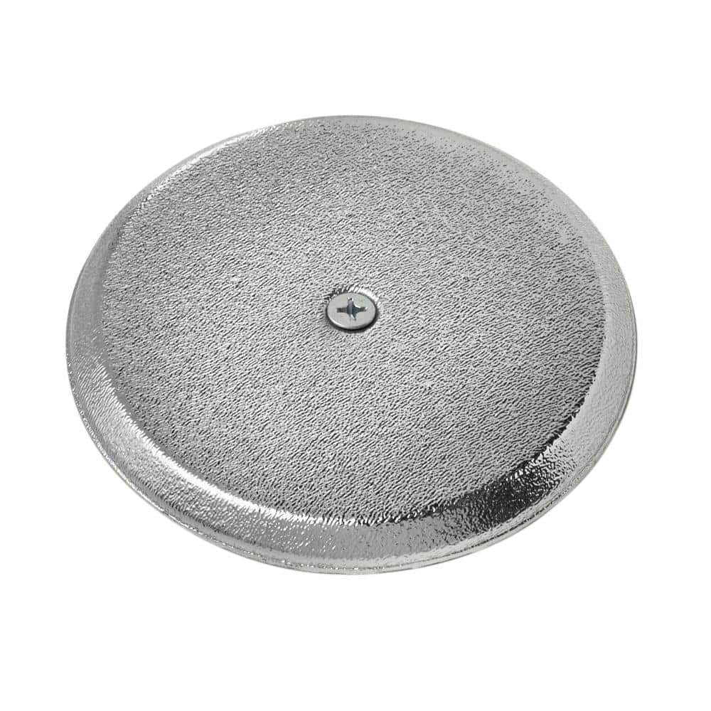 Oatey 5 in. Plastic Flat Cleanout Cover Plate in Chrome 34406 - The ...