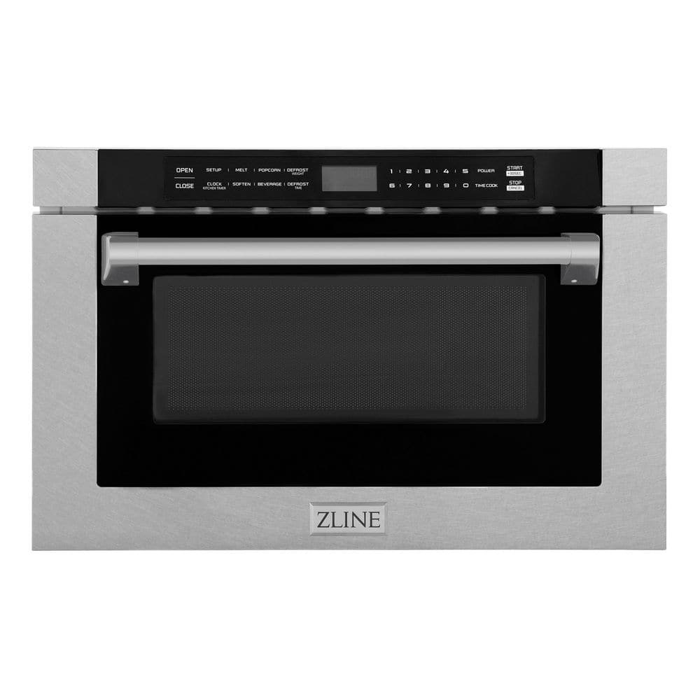 ZLINE Kitchen and Bath 24 in. 1.2 cu. ft. Built-in Microwave Drawer ...