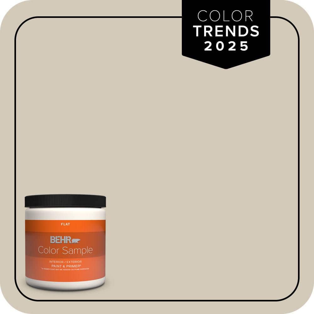 BEHR PREMIUM PLUS 8 oz. #DC-010 Even Better Beige Flat Interior ...