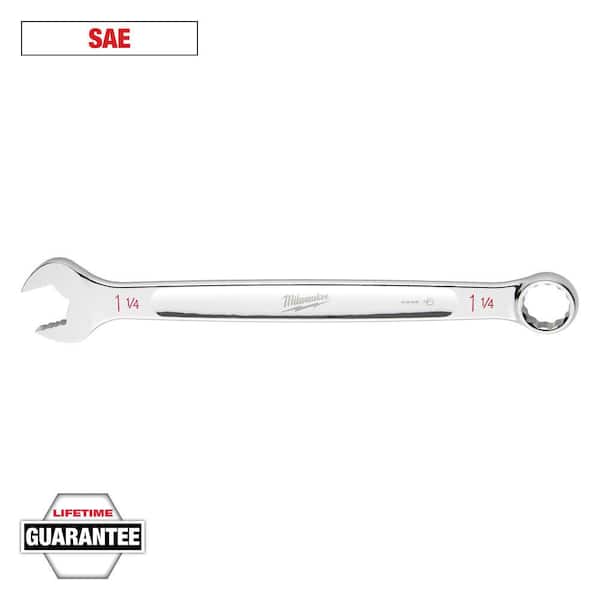 Milwaukee 1-1/4 in. Combination Wrench 45-96-9438 - The Home Depot