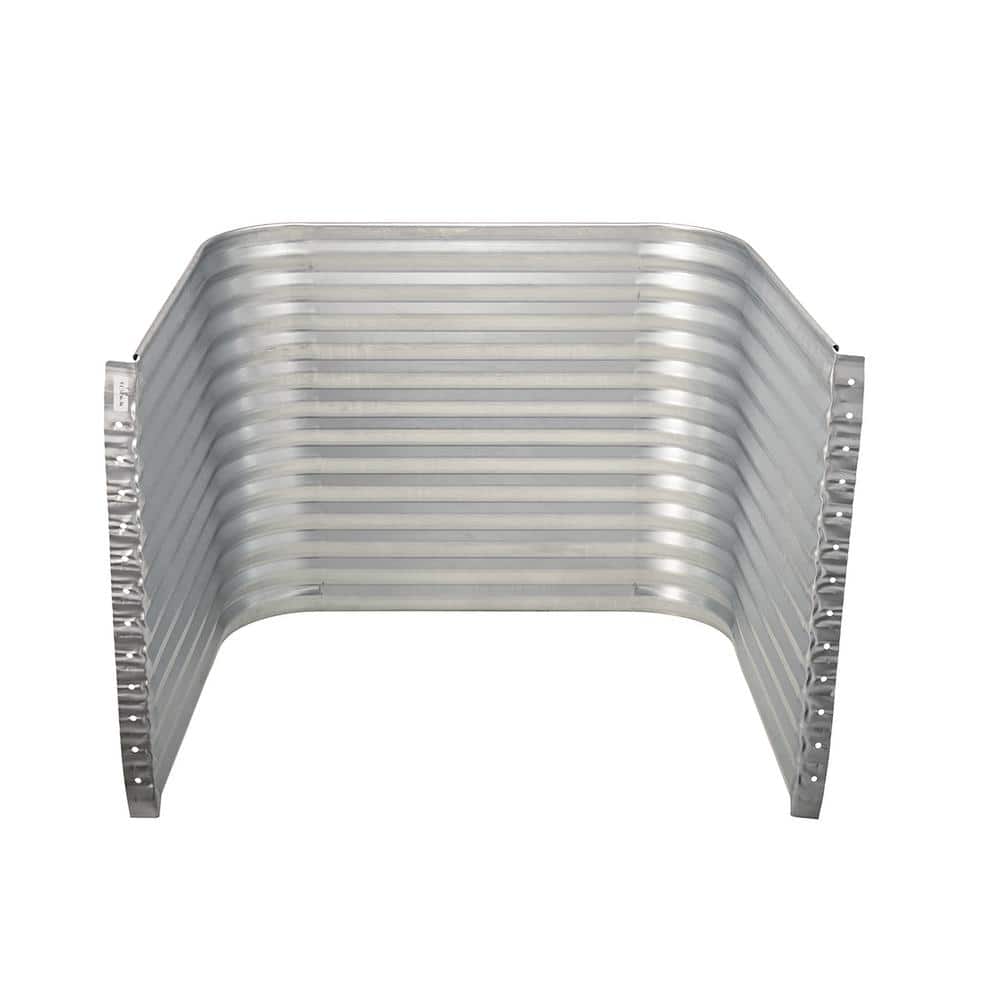 SHAPE PRODUCTS 50 in. W x 36 in. D x 36 in. H Galvanized Steel Egress ...