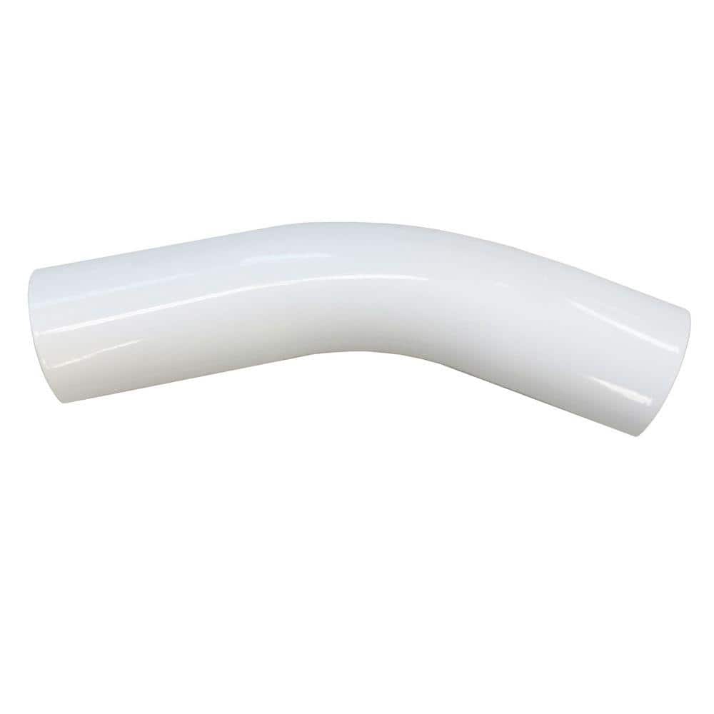 EZ Handrail White Aluminum Stair Slope Hand Rail Elbow EZA734-W - The ...