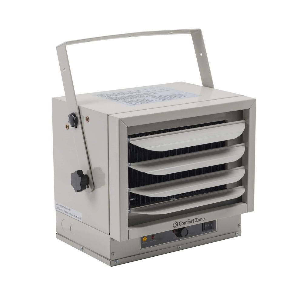 Comfort Zone 17065 BTU Ceiling Mount Fan-Forced Industrial Utility ...