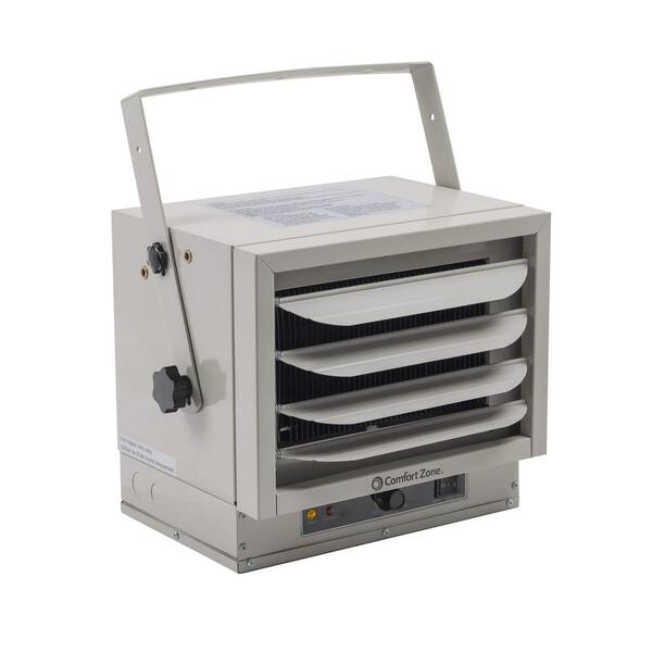 Comfort Zone 17065 BTU Ceiling Mount Fan-Forced Industrial Utility ...