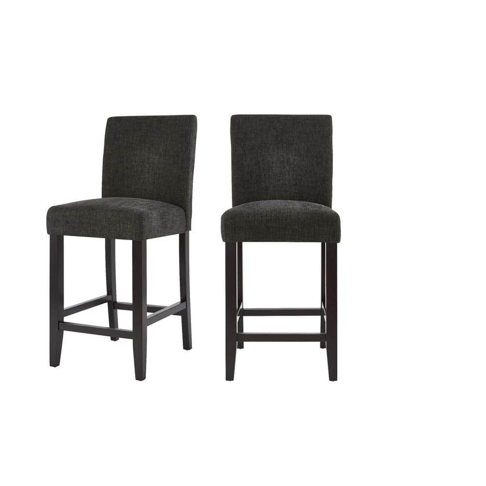 Have a question about StyleWell Banford Charcoal Gray Upholstered ...