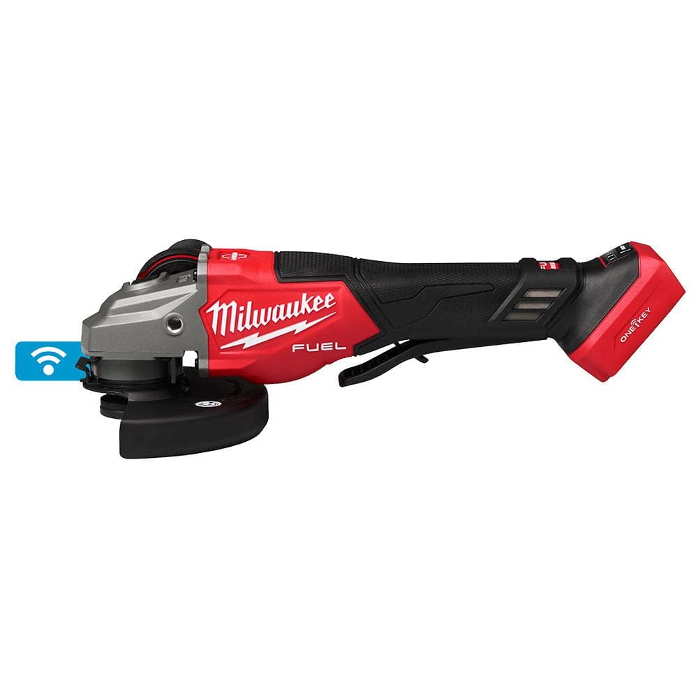 Milwaukee M18 FUEL ONE-KEY 18V Lithium-Ion Brushless Cordless 4-1/2 in./6 in. Variable Speed ...