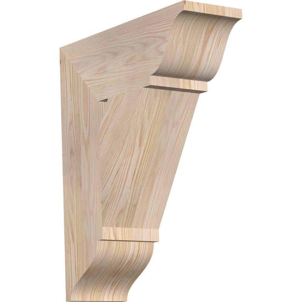 Ekena Millwork 5.5 in. x 22 in. x 18 in. Douglas Fir Traditional Smooth ...