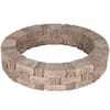 Pavestone RumbleStone 52.5 in. x 10.5 in. Tree Ring Kit in Cafe ...