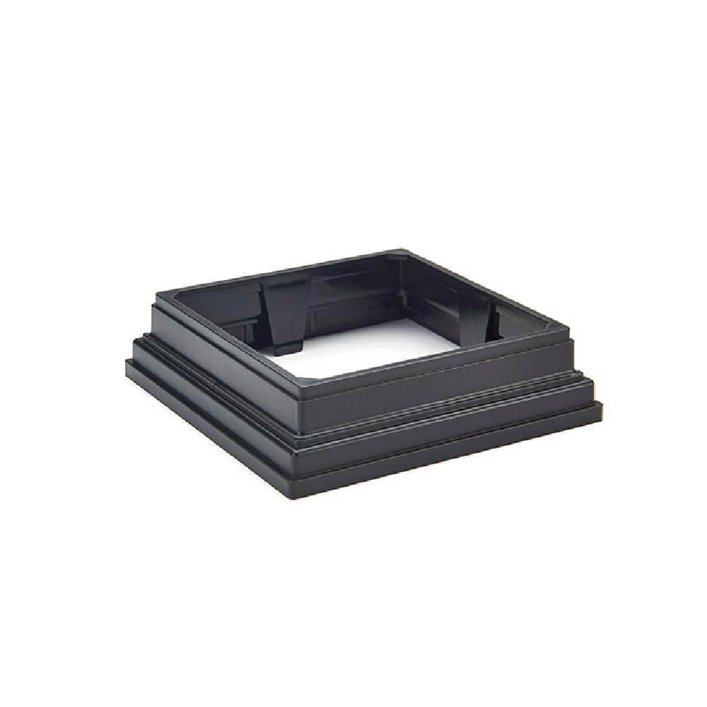 Trex 4 in. x 4 in. Charcoal Black Composite Post Sleeve Skirt ...