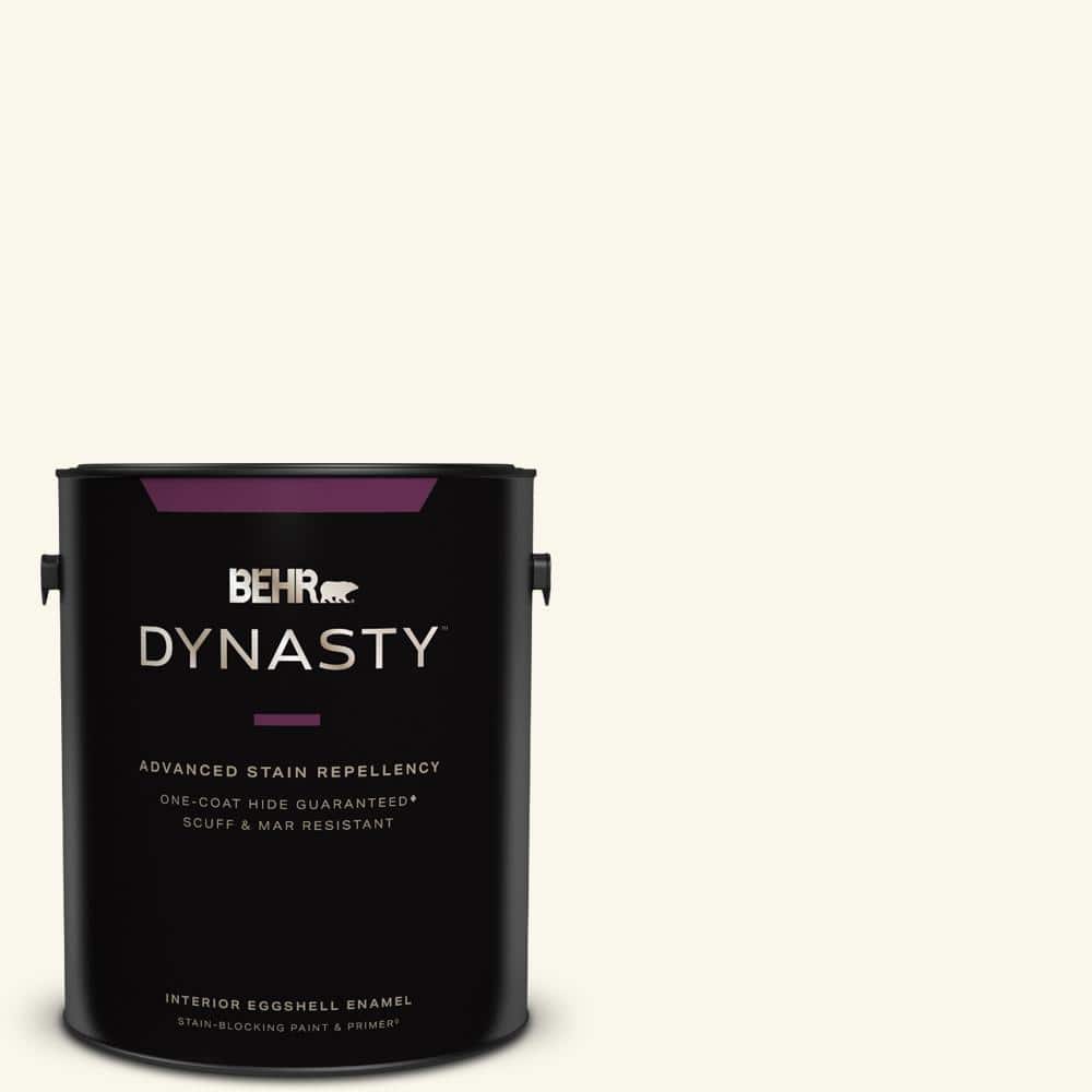 BEHR DYNASTY 1 gal. #YL-W10 Night Blooming Jasmine Eggshell Enamel ... BEHR DYNASTY 1 gal. #YL-W10 Night Blooming Jasmine Eggshell Enamel ...