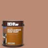 BEHR 1 gal. #MS-04 Barely Dawn Flat Multi-Surface Exterior Roof Paint ...