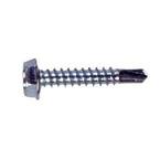 Lindstrom #10 x 1 in. External Hex Head Self Drilling Screws (100 per ...